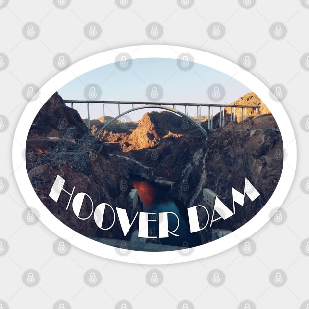 Hoover Dam - Arizona - Sticker | TeePublic