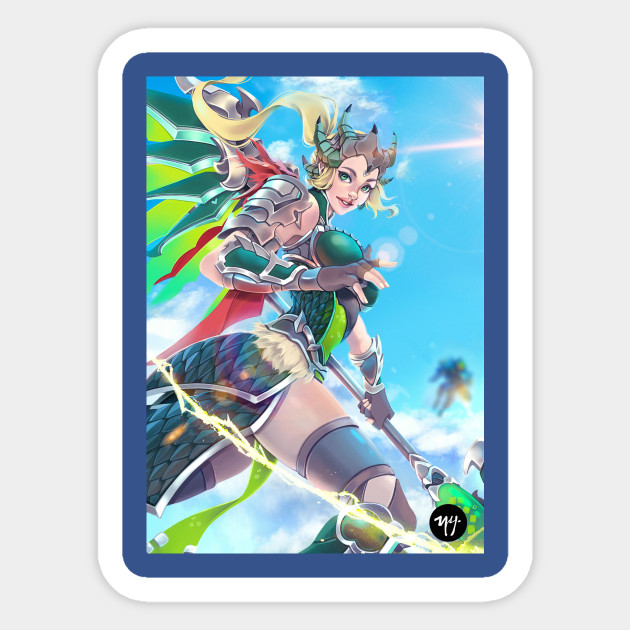 Dragoon Mercy - Dragoon Mercy - Sticker | TeePublic