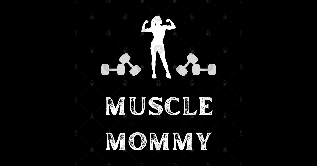 muscle mommy - Muscle Mommy - Sticker | TeePublic