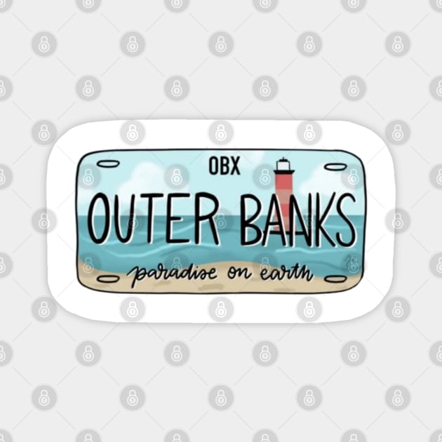 Outer Banks Paradise Plate – Coastal Dream Keepsake! - Outer Banks Obx ...