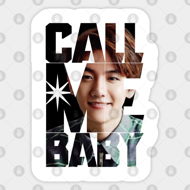 EXO Baekhyun Call Me Baby Typography - Exo Baekhyun Call Me Baby ...