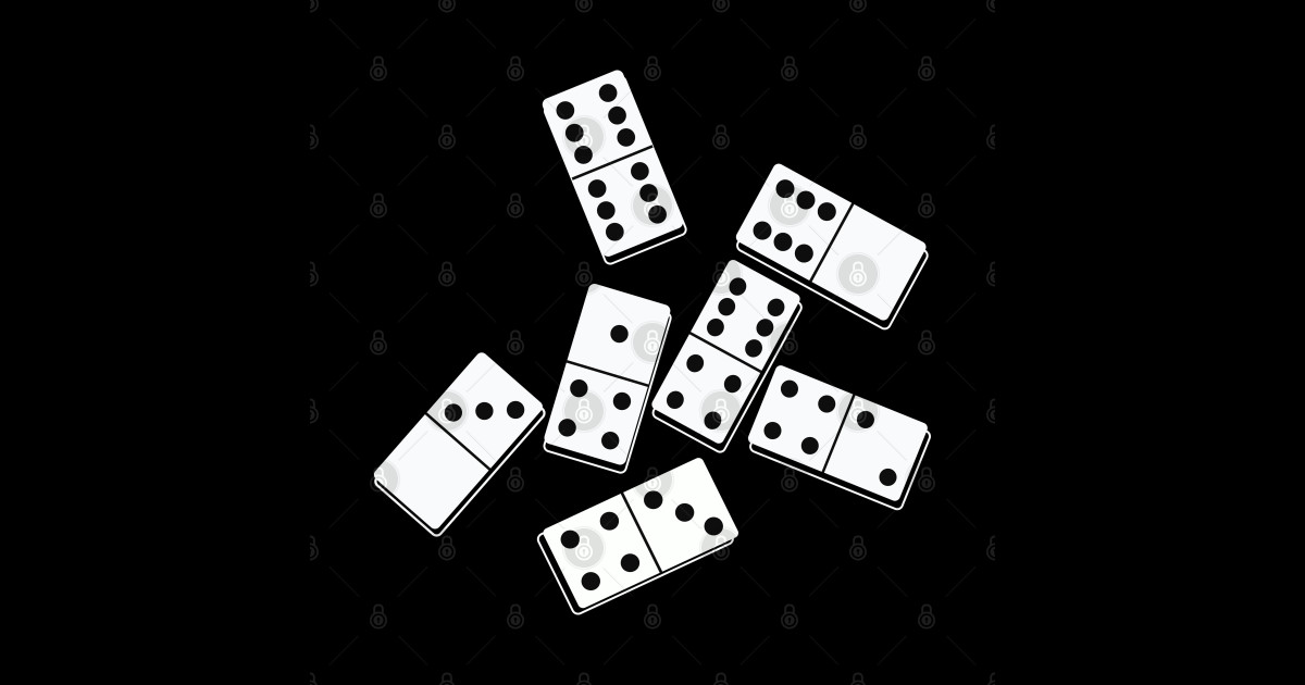 Play some dominoes! - Domino - Sticker | TeePublic