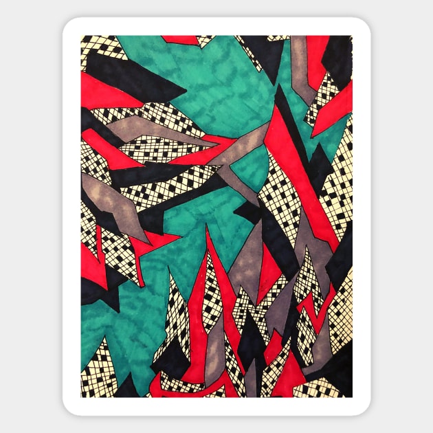 Crossed Words - Multiverse - Sticker | TeePublic