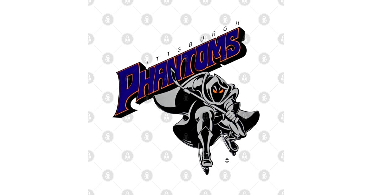 Pittsburgh Phantoms Roller Hockey - Pittsburgh Phantoms - T-Shirt ...