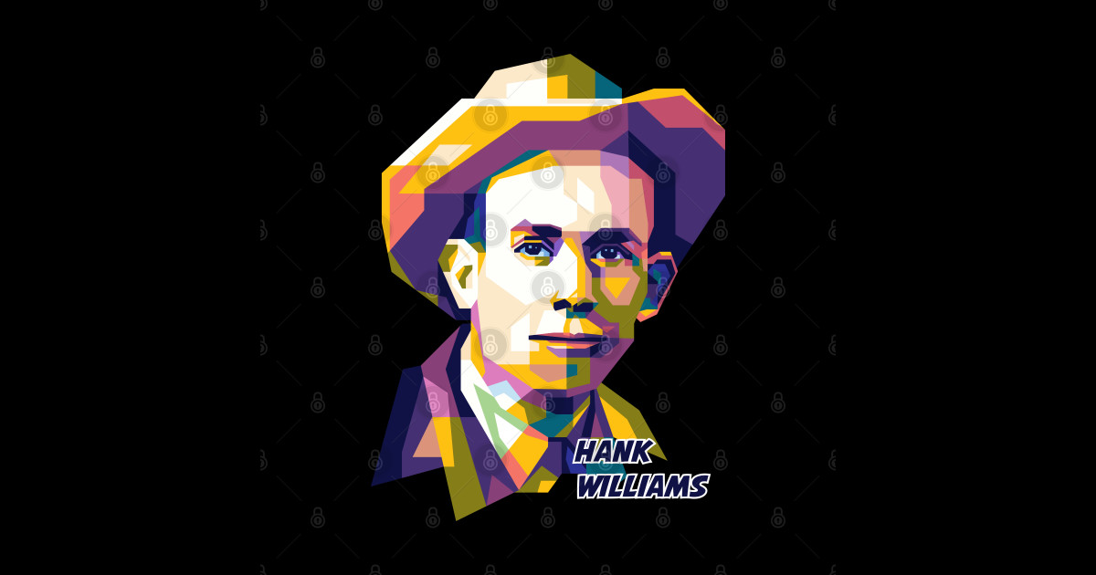 Hank Williams - Hank Williams - Sticker | TeePublic