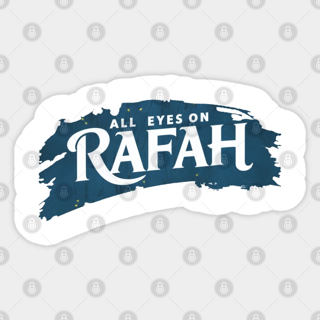 All Eyes On Rafah | Save Rafah - All Eyes On Rafah - Sticker | TeePublic