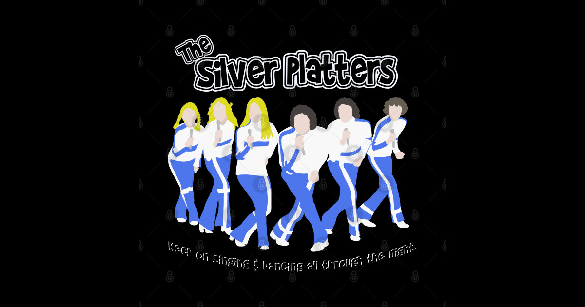 The Silver Platters - Brady Bunch - Sticker | TeePublic