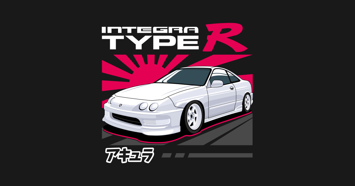 Acura Integra Type R JDM Style - Acura Integra - T-Shirt | TeePublic