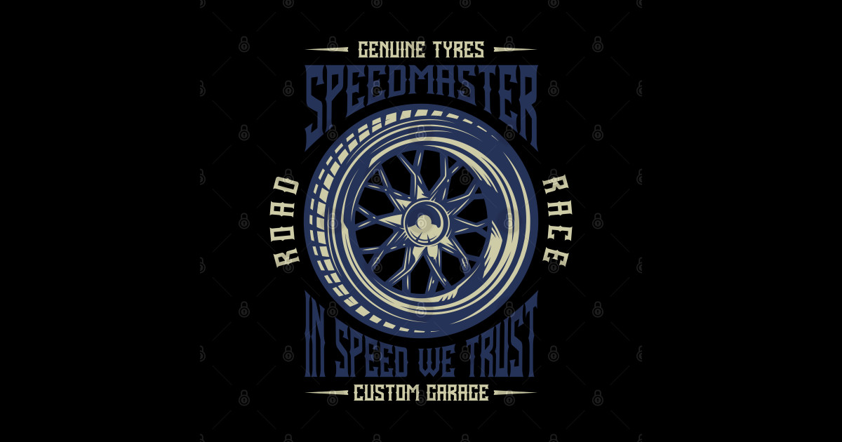 In Speed We Trust - Car - Sticker | TeePublic