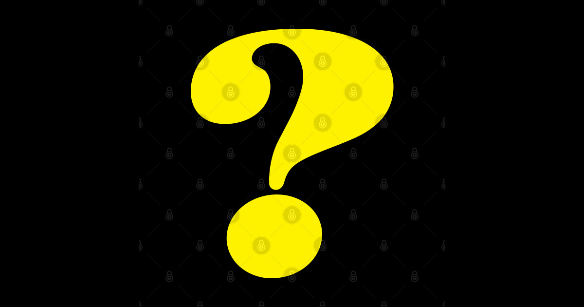 Question Mark - Symbol - Question Mark - Posters and Art Prints | TeePublic