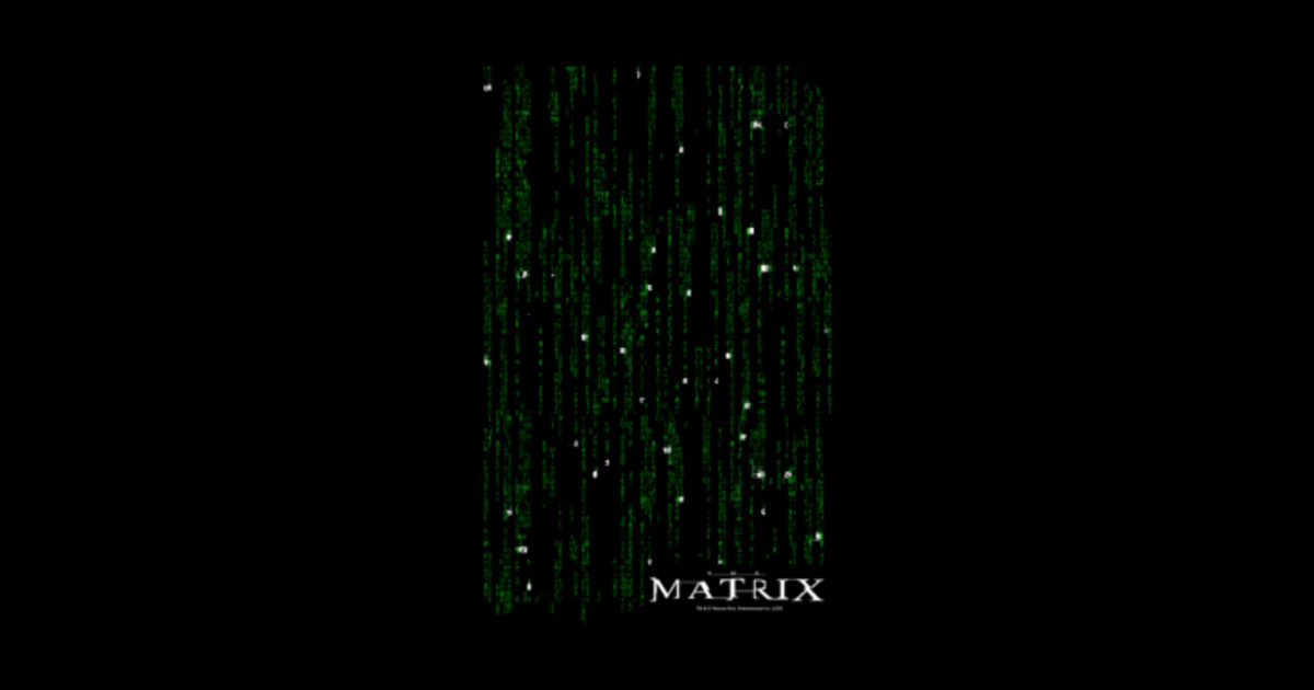 The Matrix Coding Drop - The Matrix Coding Drop - Sticker | TeePublic
