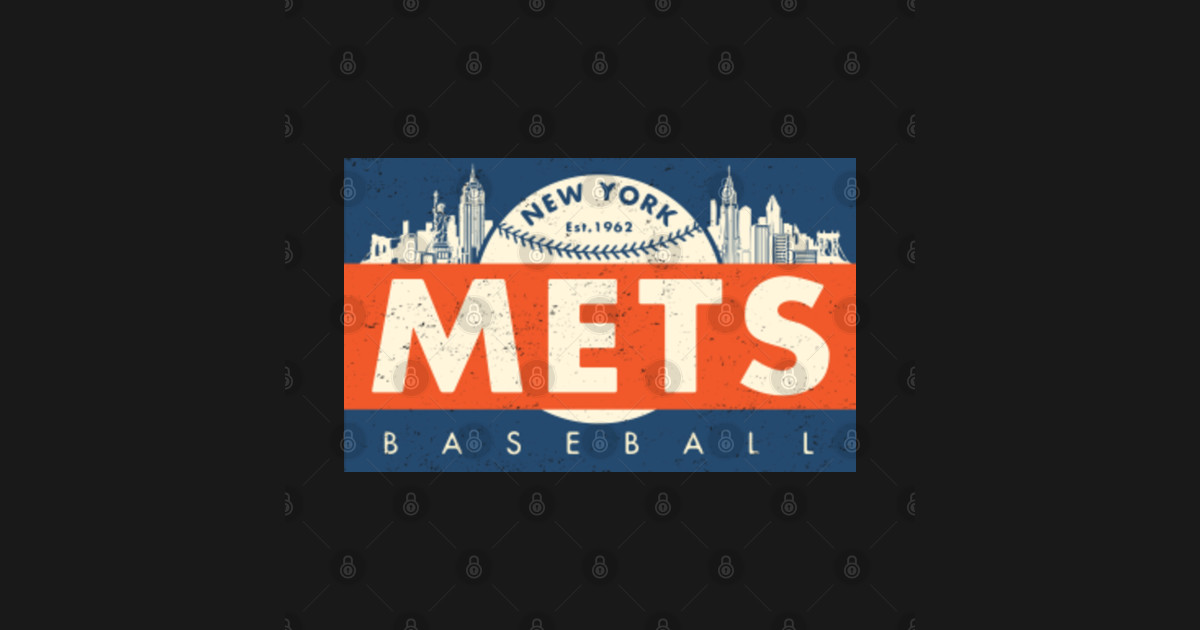 Old Style New York Mets 1 by Buck tee Originals - New York Mets - T ...