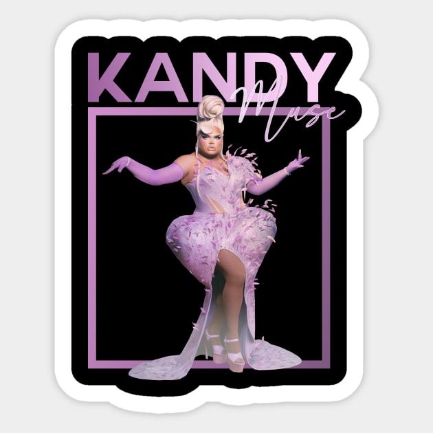 KANDY - Rupauls Drag Race - Sticker | TeePublic
