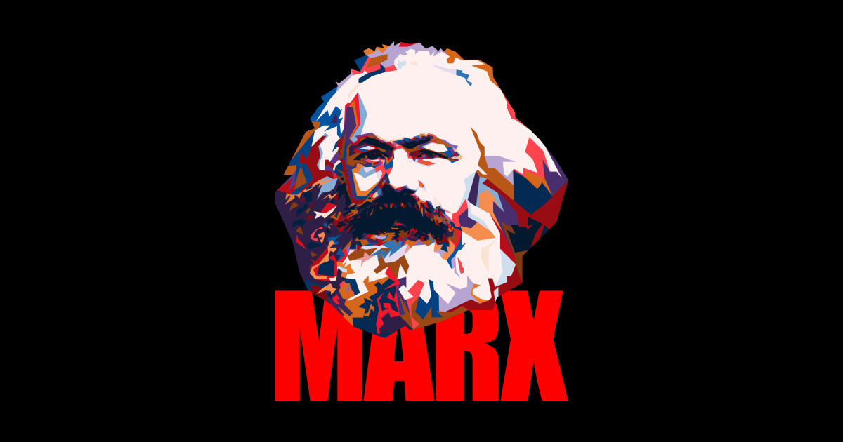 Marx - Karl Marx - Sticker | TeePublic