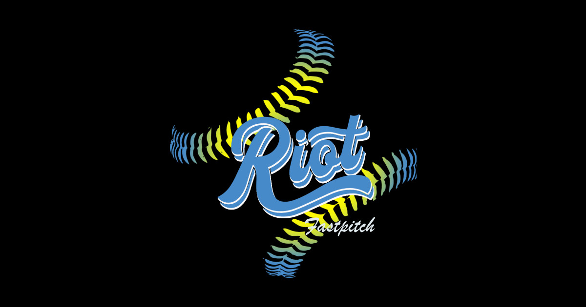Riot Laces angle - 2025 Roster Back - Riot Softball - Sticker | TeePublic