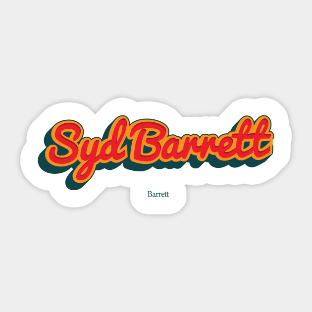 Syd Barrett - 1970 - Sticker | TeePublic