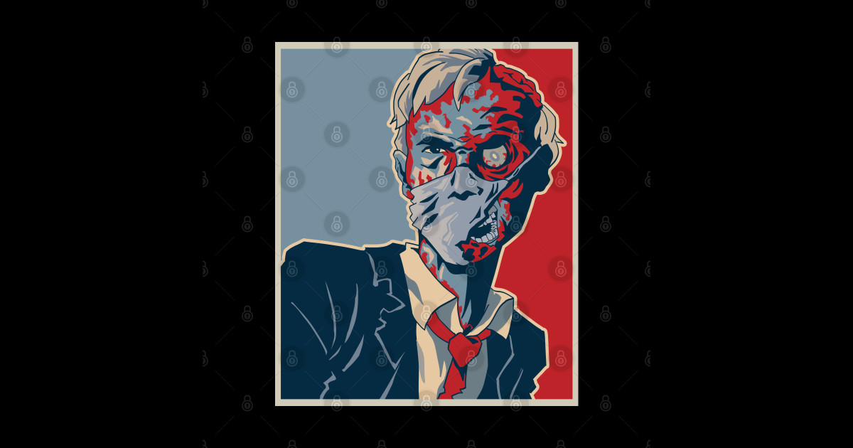 Zombie Halloween Hope 2020 Presidential Election Vote USA - Halloween ...