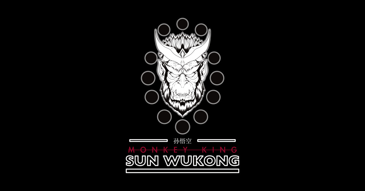 Sun Wukong Monkey King Illustration - Wukong - Posters and Art Prints ...