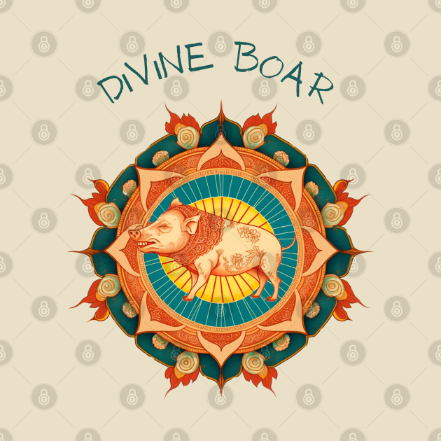 Varaha | Vishnu's Avatar | Boar God |Hinduism God - Varaha - T-Shirt ...