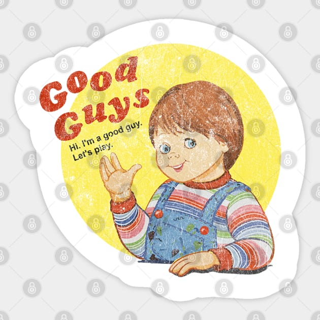 Child's Play ∆∆ Good Guys ∆∆ Chucky - Chucky - Sticker | TeePublic