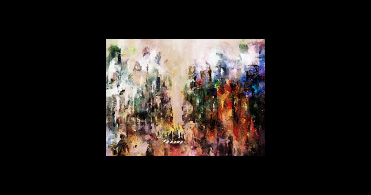 City Life - Urban Landscape - Posters and Art Prints | TeePublic