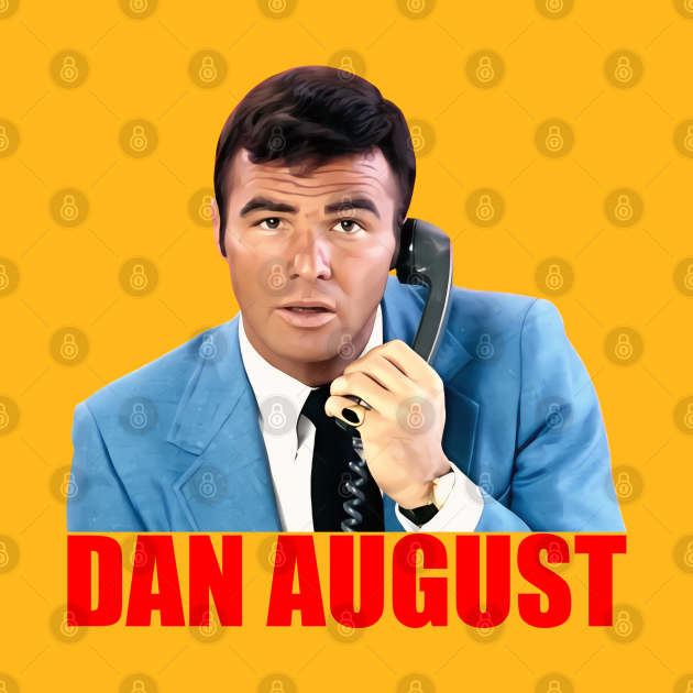 Dan August - Burt Reynolds - 70s Cop Show - Classic Tv Shows - T-Shirt | TeePublic