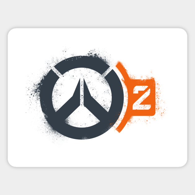 Overwatch 2 logo / - Overwatch 2 - Sticker | TeePublic