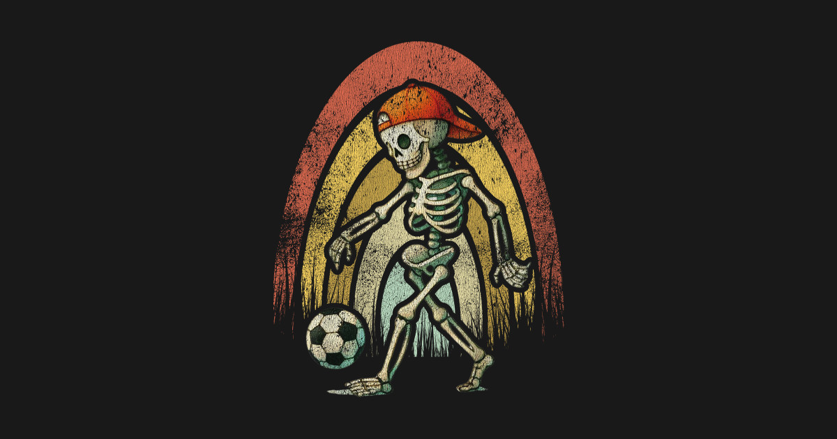 Skeleton Soccer Halloween Costume - Skeleton Soccer - T-Shirt | TeePublic