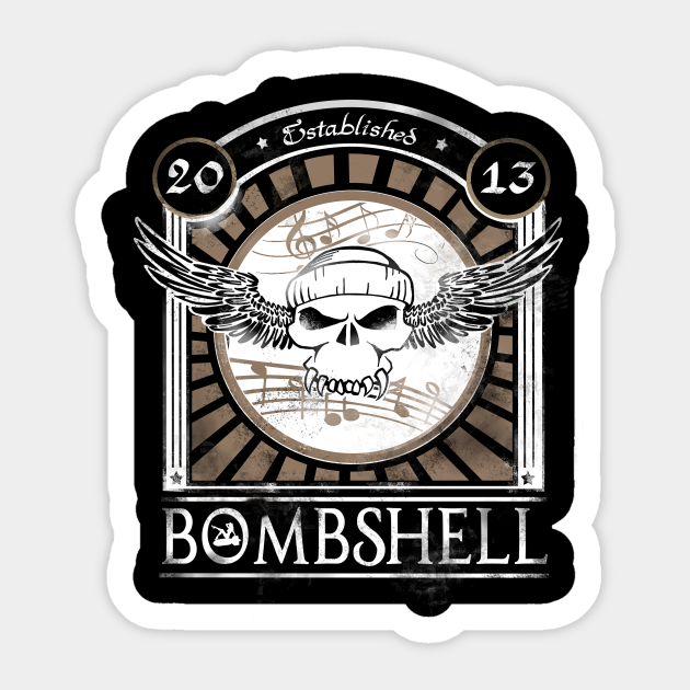 Established 2013 - Bombshell - Sticker | TeePublic