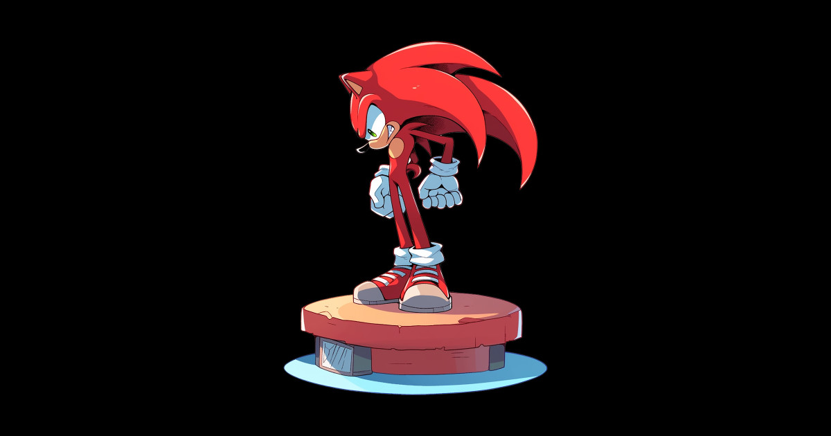 knuckles - Knuckles - Sticker | TeePublic
