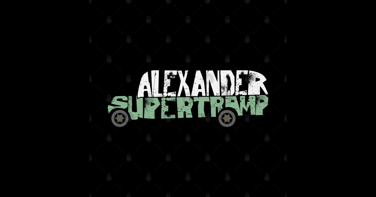 Alexander Supertramp Bus - Alexander Supertramp Bus - Sticker | TeePublic