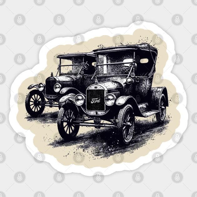 Ford Model T - Ford - Sticker | TeePublic