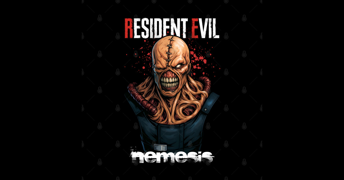 Project Nemesis / Fanart - Resident Evil - Sticker | TeePublic