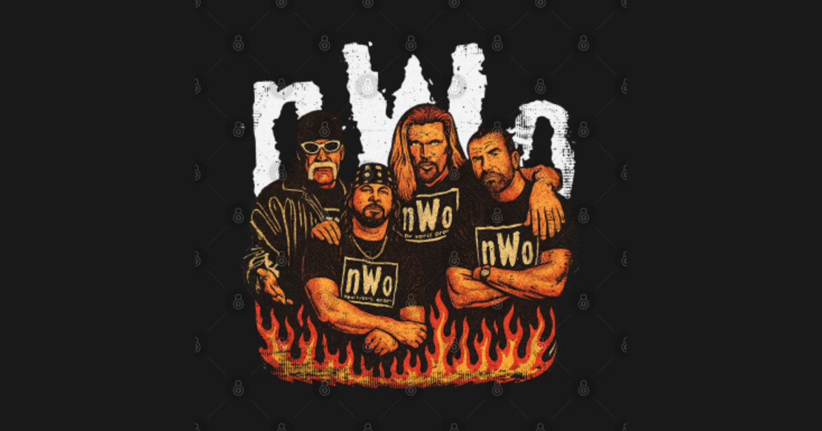 WWE Series: Retro NWO Legacy – Wrestling Icon - Wwe - T-Shirt | TeePublic