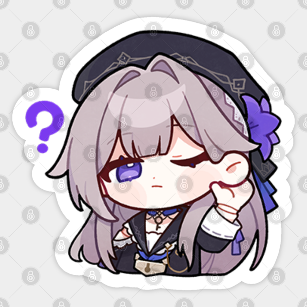 Honkai Star Rail Chibi Herta - Honkai Star Rail - Sticker | TeePublic