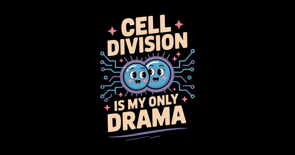 Molecular Biology Cartoon Cell Division Science - Funny Sayings ...
