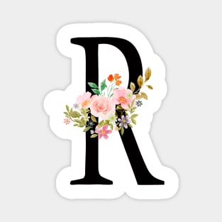 Letter R Floral Alphabet Magnets for Sale | TeePublic