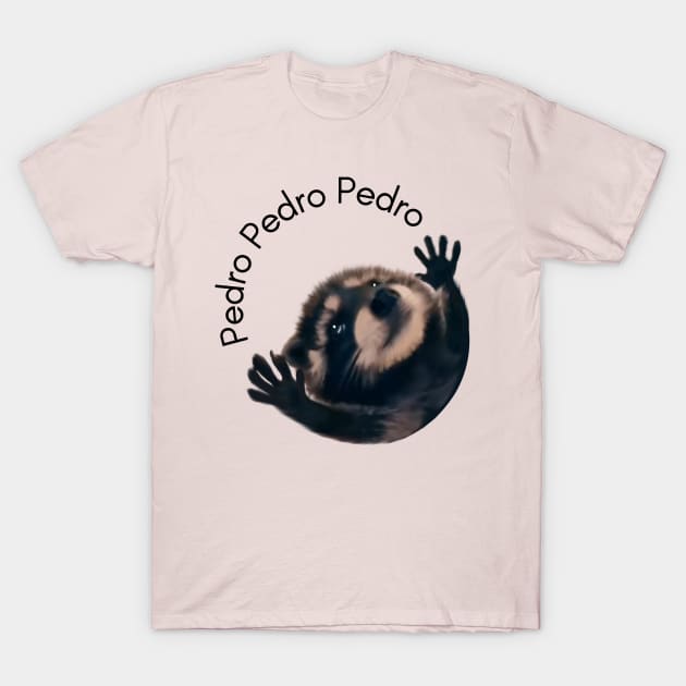 Funny Pedro raccoon meme viral video - Meme Sticker - T-Shirt | TeePublic