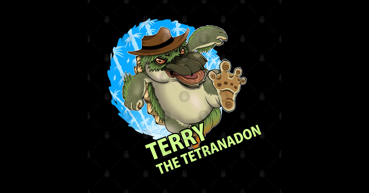 Terry the Tetranadon! - Monster Hunter - Sticker | TeePublic