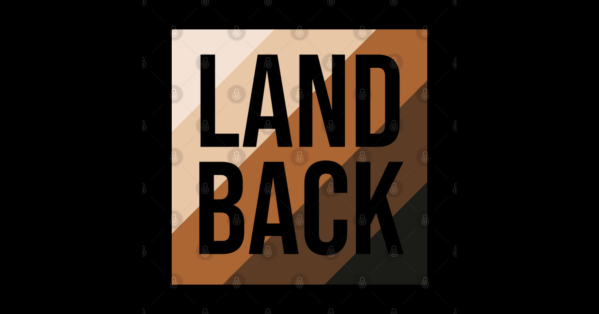 Land Back - Indigenous - Sticker | TeePublic