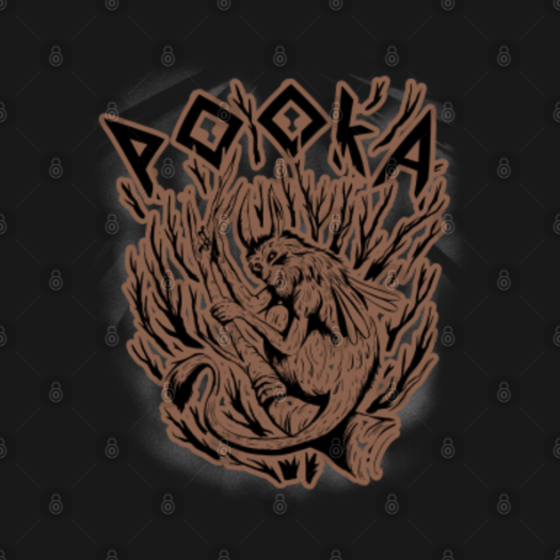 Celtic Mythology Series Monster Pooka - Celtic Art - T-Shirt | TeePublic