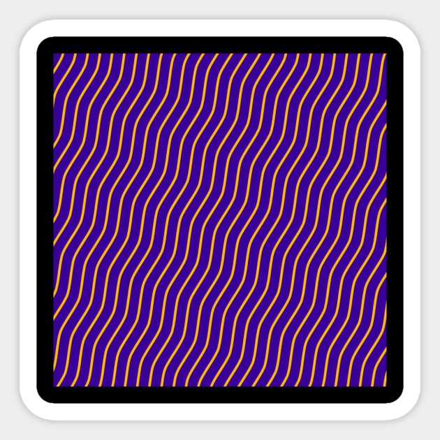 Christmas wave line pattern - Pattern - Sticker | TeePublic