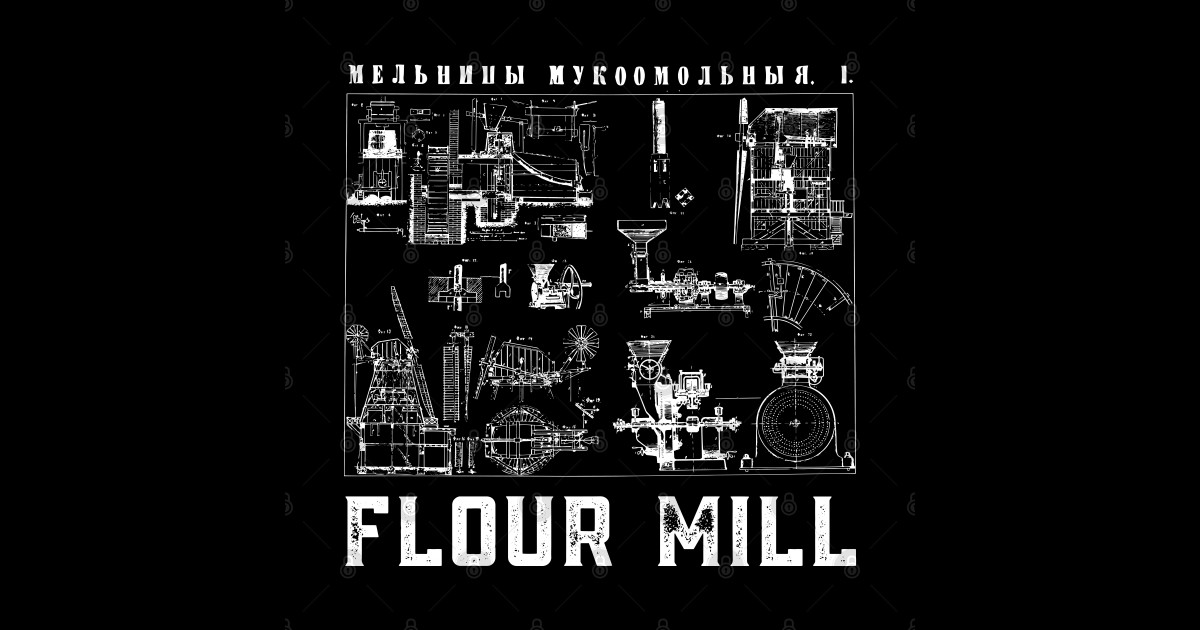 Vintage Blueprint - Wind Mill Diagram - Retro Aesthetic - Windmill ...