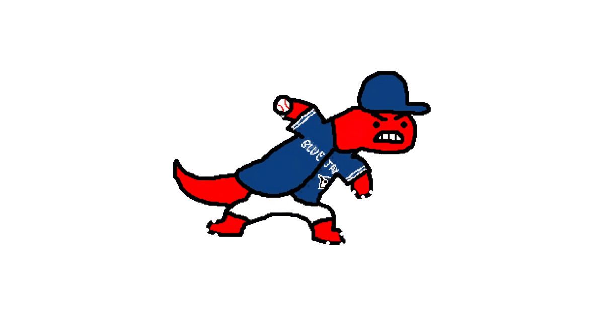 Toronto Raptors x Blue Jays Collab Paint Logo - Blue Jays Collab - T ...