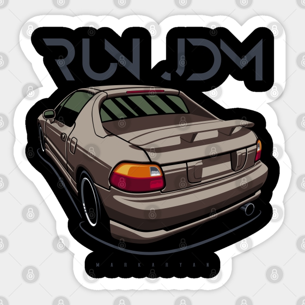 Del Sol - Honda - Sticker | TeePublic