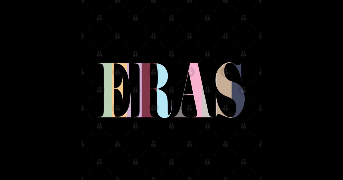 Eras Color Block - Taylor Swift - Sticker | TeePublic