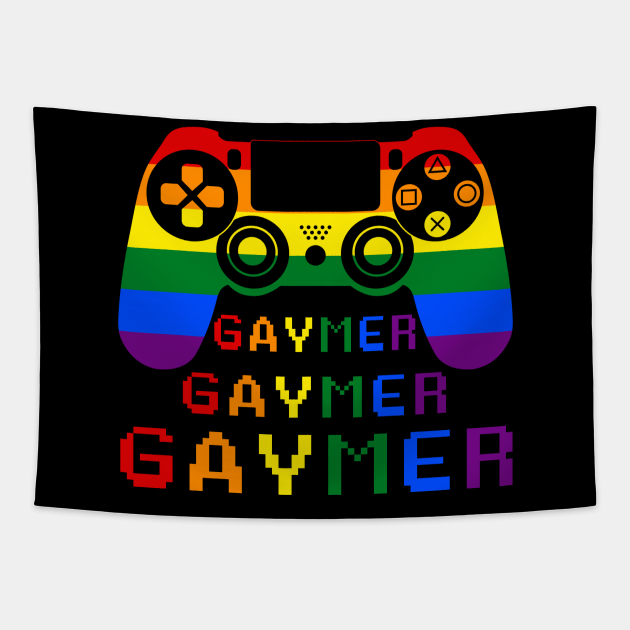 Gaymer Gay Pride Flag LGBT Gamer LGBTQ Gaming Gamepad - Gaymer Gay ...
