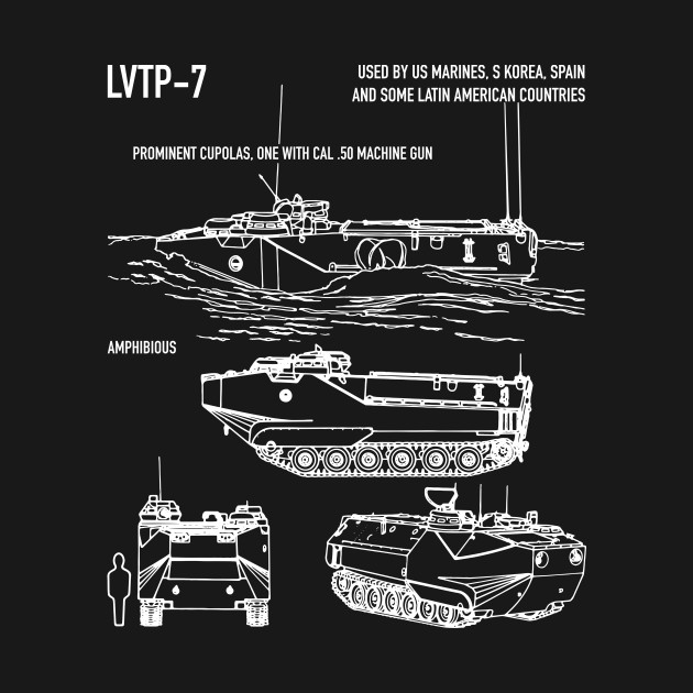 Amphibious Assault Vehicle Schematic Blueprint - Amphibious Assault ...