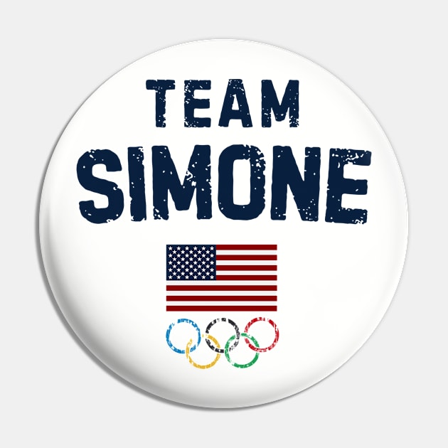 Team Simone Biles Manuel USA Swimming Gymnastics - Simone Biles - Pin ...