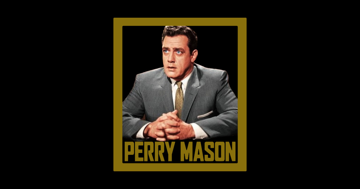 PERRY MASON - Perry Mason - Sticker | TeePublic